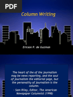 Editorial Writing Examples | PDF | Reality | Reason