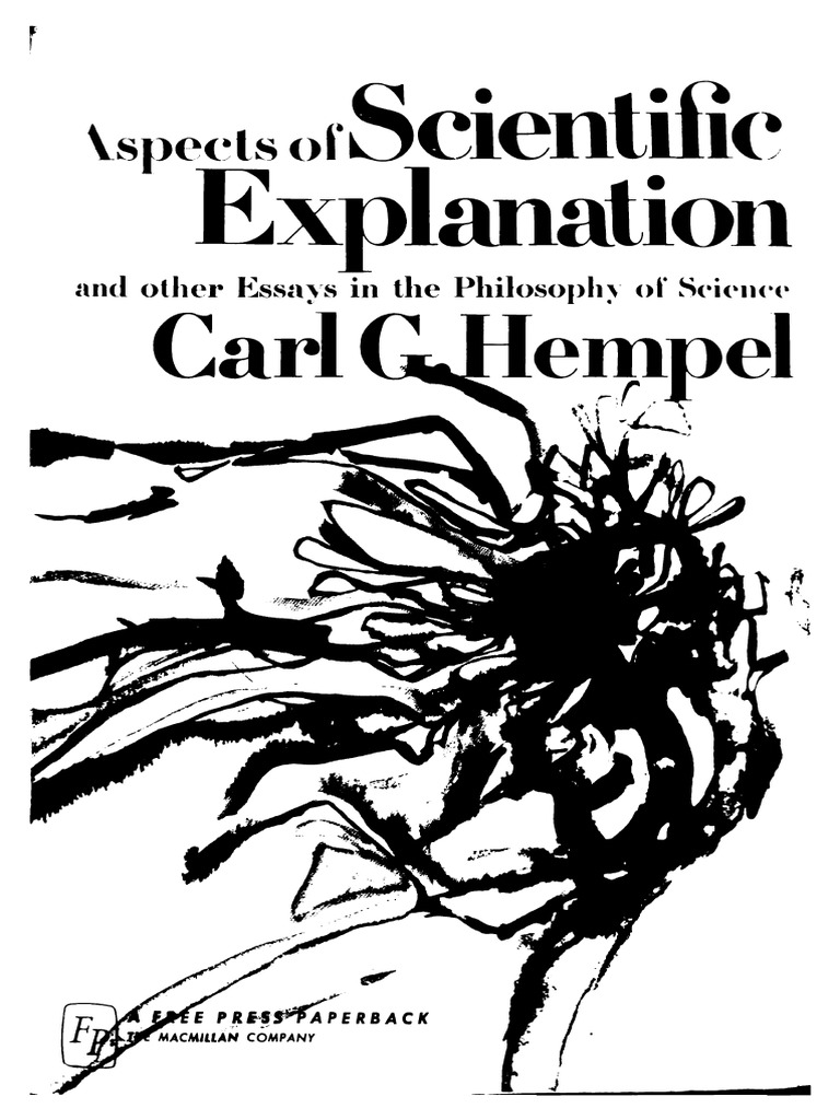 Carl G. Hempel - Aspects of Scientific Explanation | PDF | Hypothesis ...