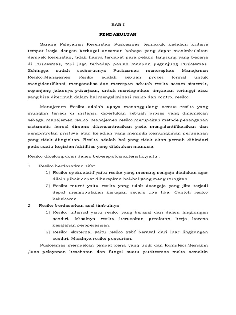 2.3.13.2 Panduan Manajemen Resiko | PDF