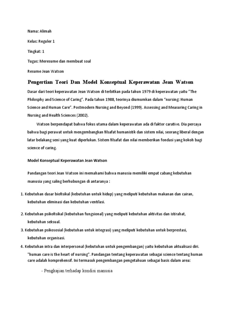 Resume Jaen Watson | PDF