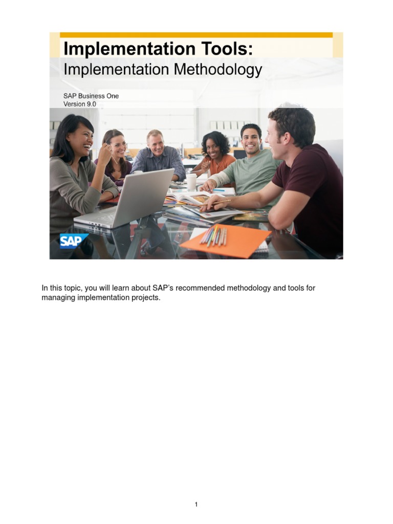 Implementation Tools - Implementation Methodology | PDF ...