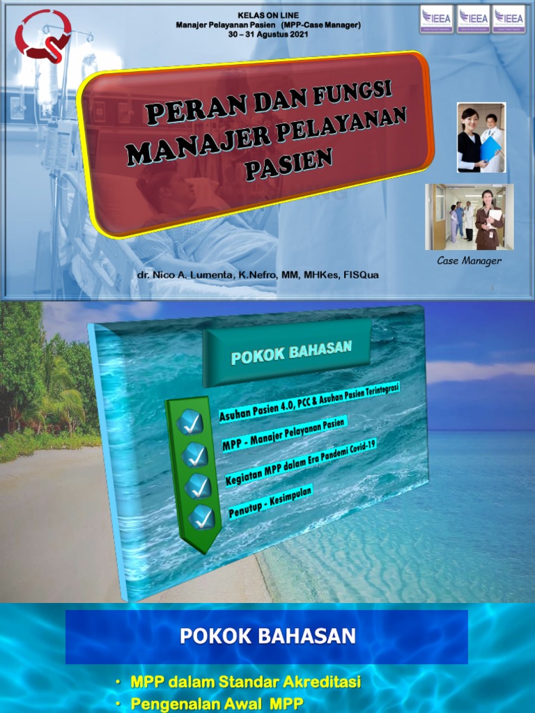 DR Nico - Materi 2-KOL MPP drNico-Peran Dan Fungsi MPP-2021-08 | PDF