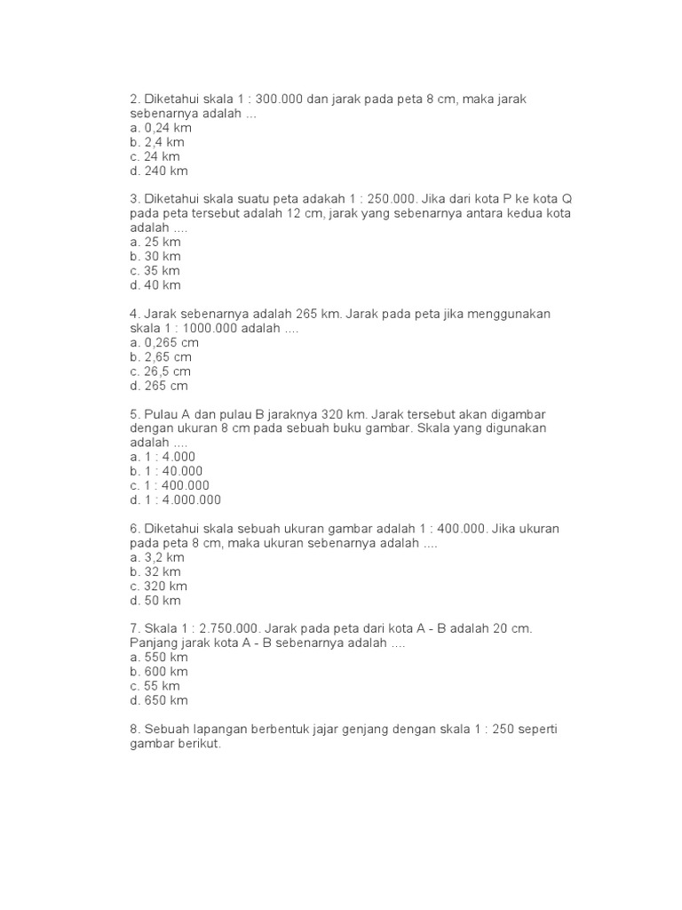 Latihan Skala | PDF | Metode & Bahan Ajar