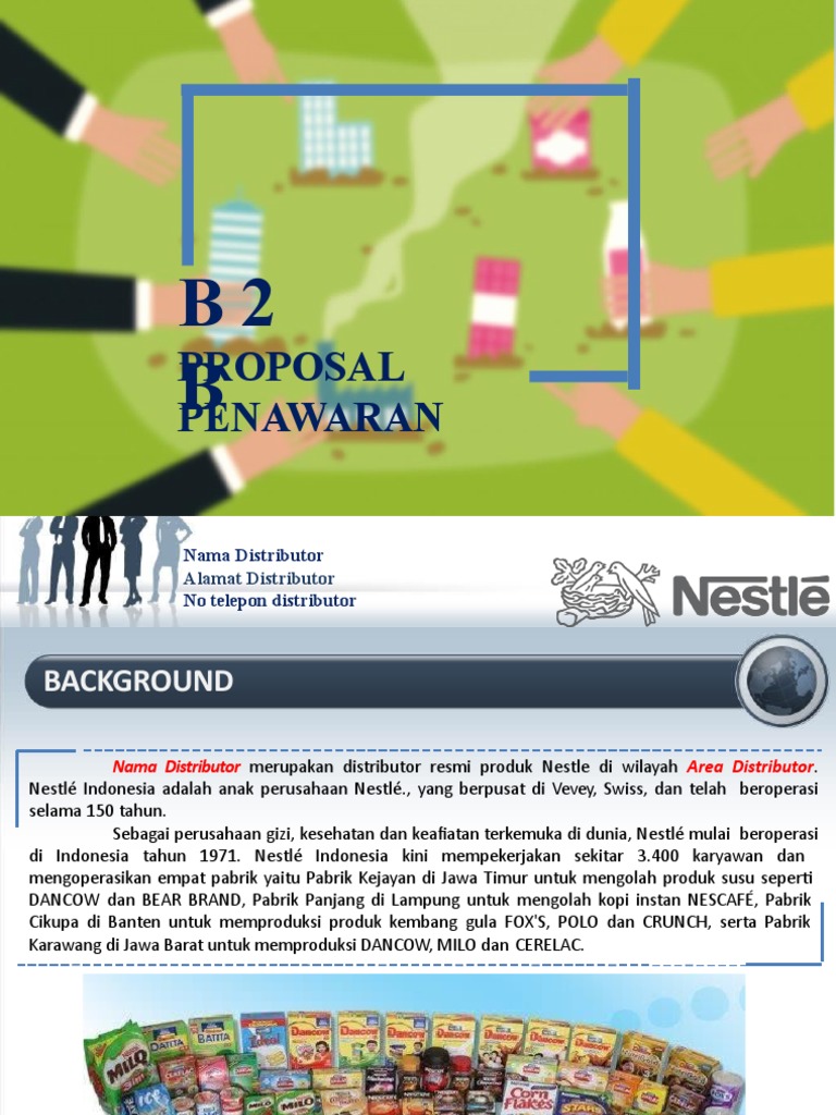 Proposal Penawaran Produk Nestlé B2B | PDF