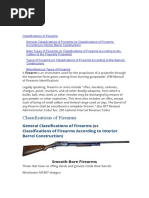 Forensic Ballistic Notes | PDF | Firearms | Cartridge (Firearms)