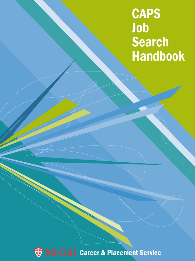 CAPS Job Search Handbook | PDF | Job Hunting | Internship