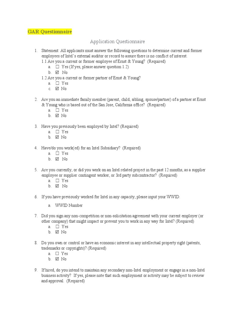 GAR Questionnaire | PDF | Justice | Crime & Violence