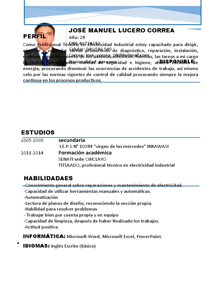 CV Jose Manuel | PDF