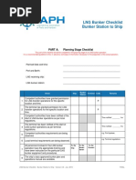 Bunkering Safety Checklist Guide | PDF | Diesel Fuel