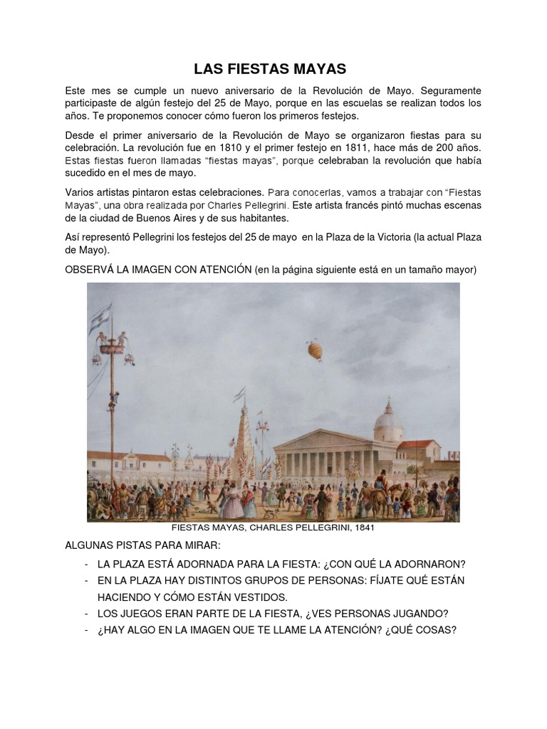 CIENCIAS SOCIALES, 1er. Grado, FIESTAS MAYAS | PDF