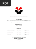 Contoh PKM KC Lolos Pimnas 26 | PDF | Teknologi & Rekayasa