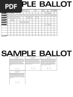 Sample Church Election Ballot | PDF
