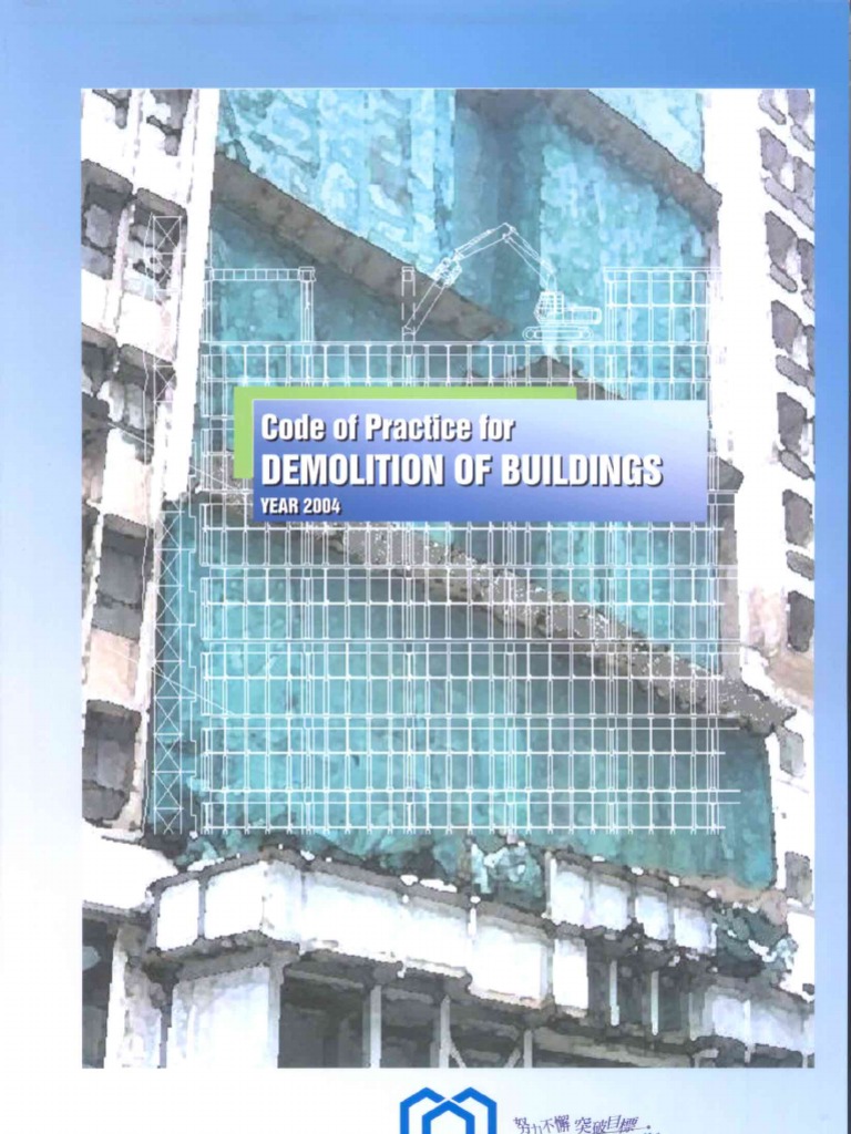 Demolition E2004 (HK) | PDF | Demolition | Precast Concrete