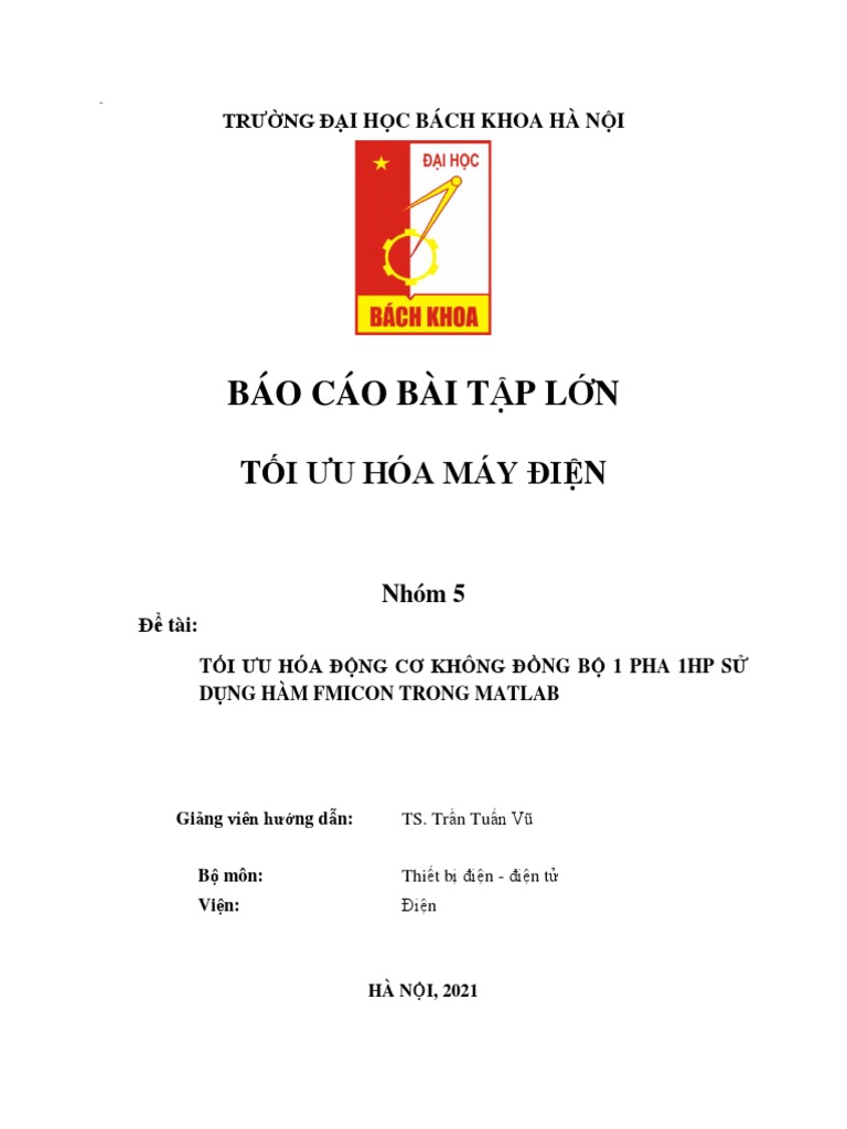 Báo-cáo-Fmincon | PDF