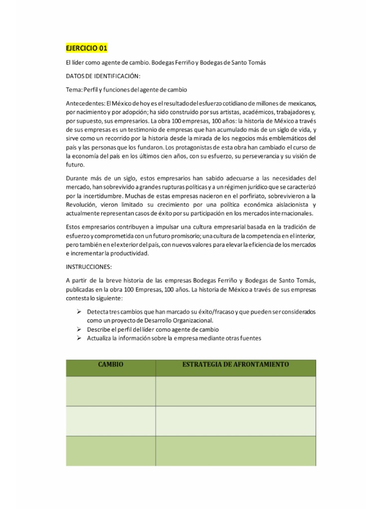 EJERCICIO 01 DyEE Semana 10 | PDF