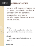 Baking and Baking Terms | PDF | Baking | Cakes