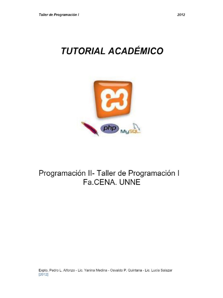 Xampp Tutorial | PDF