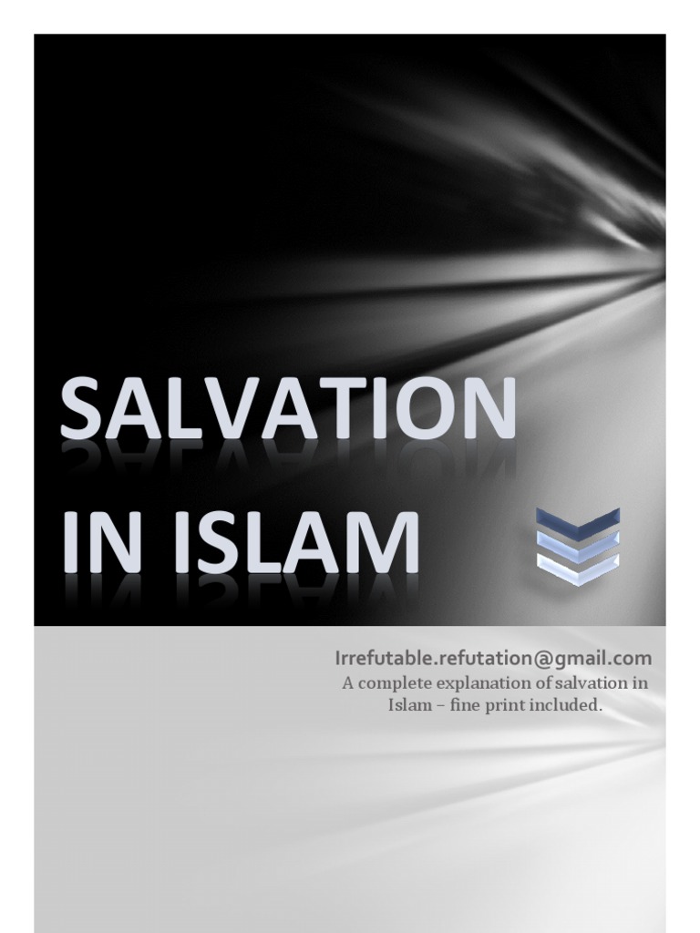 Salvation in Islam | PDF | Repentance | Salvation