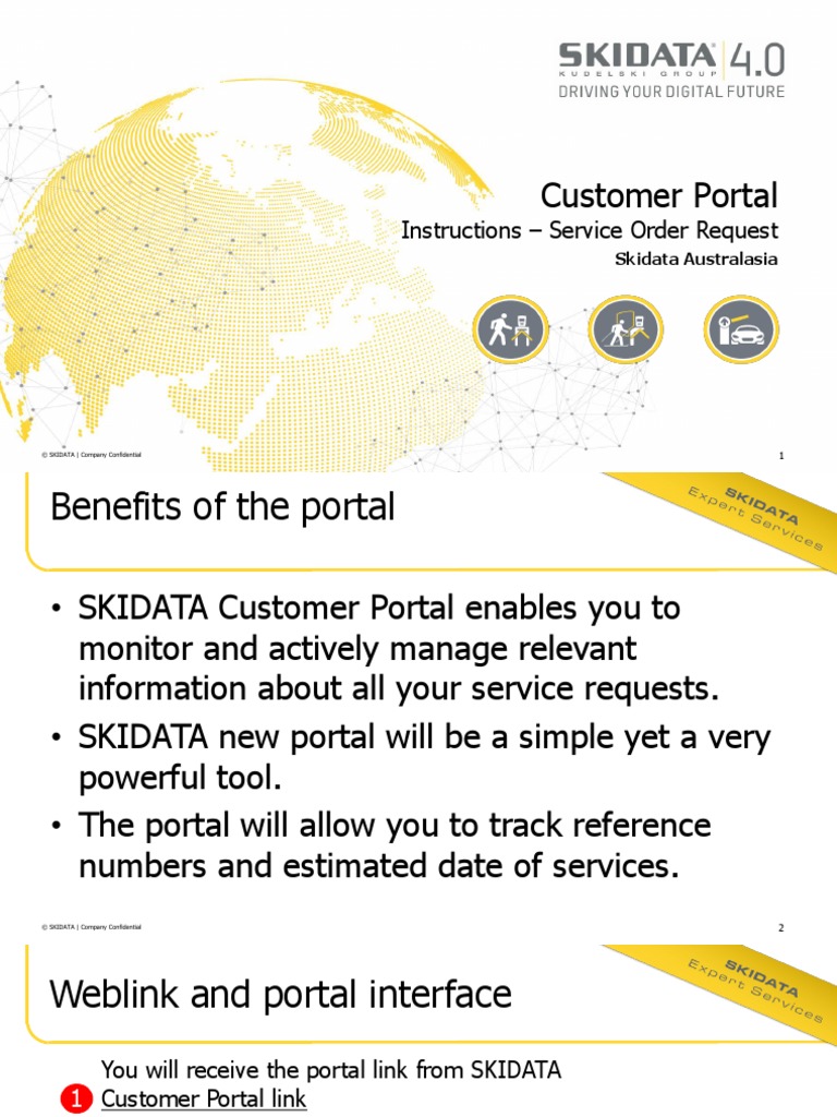 Skidata Portal Instructions | PDF | Computing | Information Technology