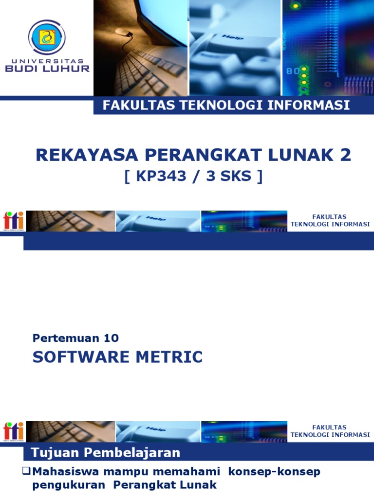 Metrik Pengukuran Perangkat Lunak | PDF