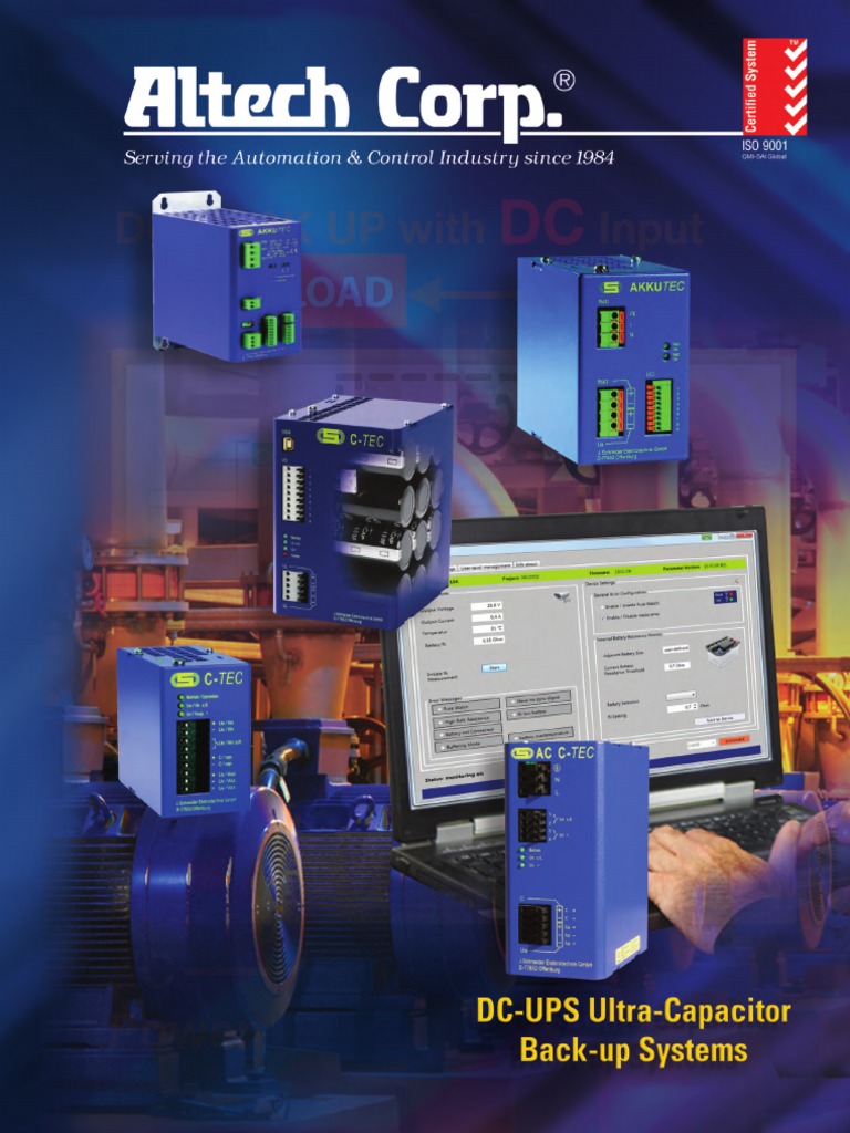 Altech UltraCapacitors | PDF | Power Supply | Capacitor