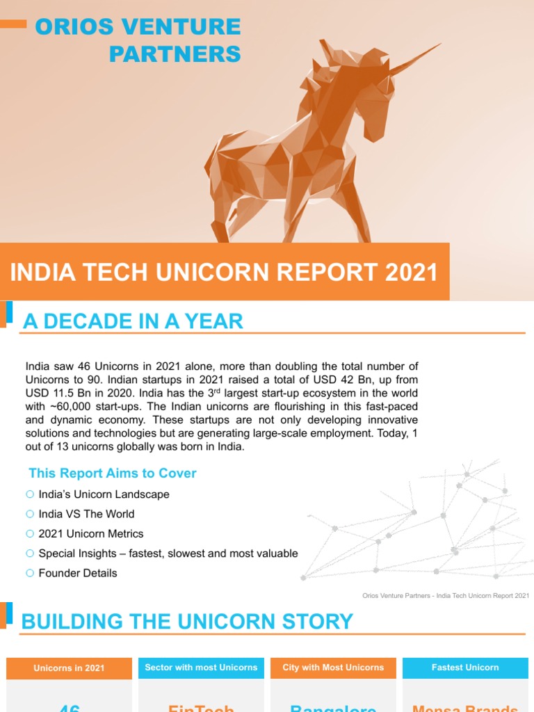 India Tech Unicorn Report-2021 | PDF | Startup Company | Small Business ...