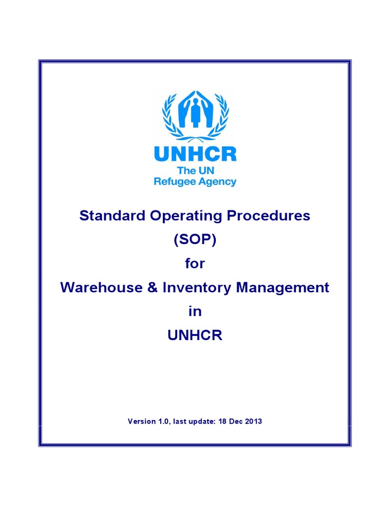 SOP Wherehouse Management | PDF | Inventory | Warehouse