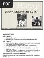Grade 10 History Term 3 | PDF | Zulu Kingdom | Atlantic Slave Trade