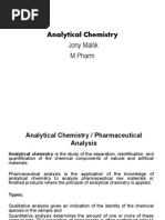Classification of Analytical Methods | PDF | Analytical Chemistry ...