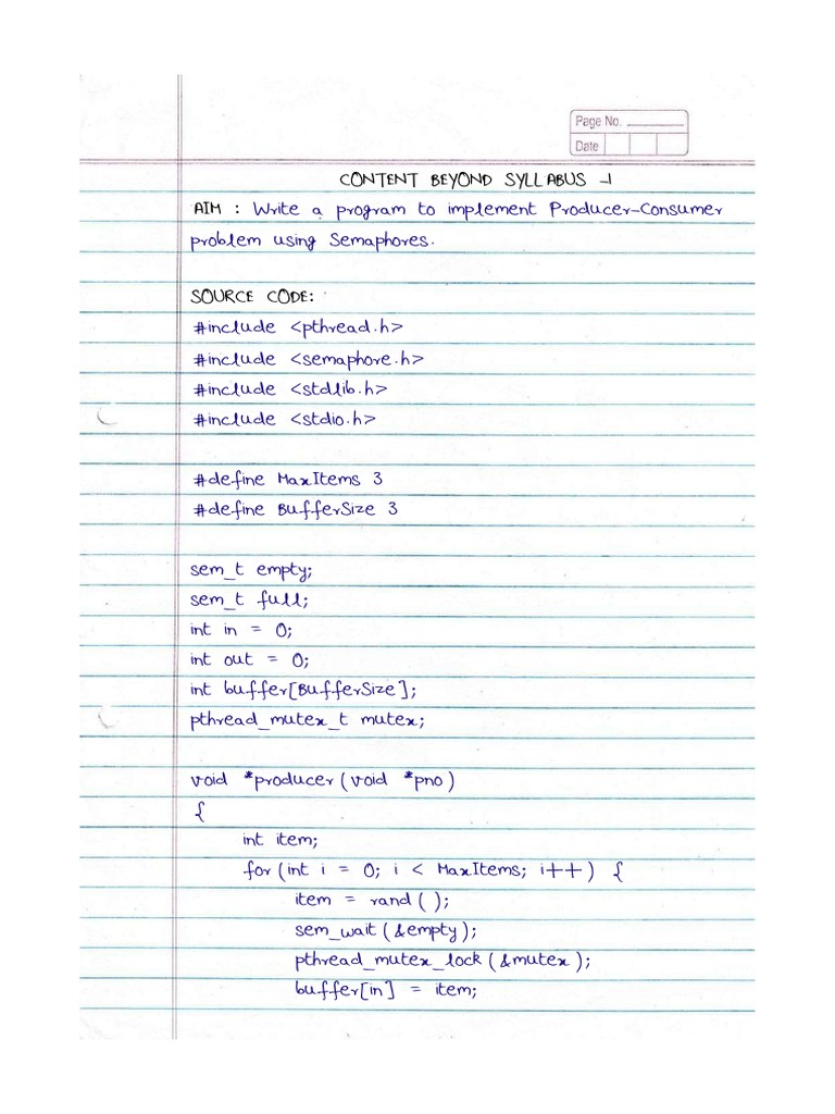 Content Beyond Syllabus - 1 Aim | PDF