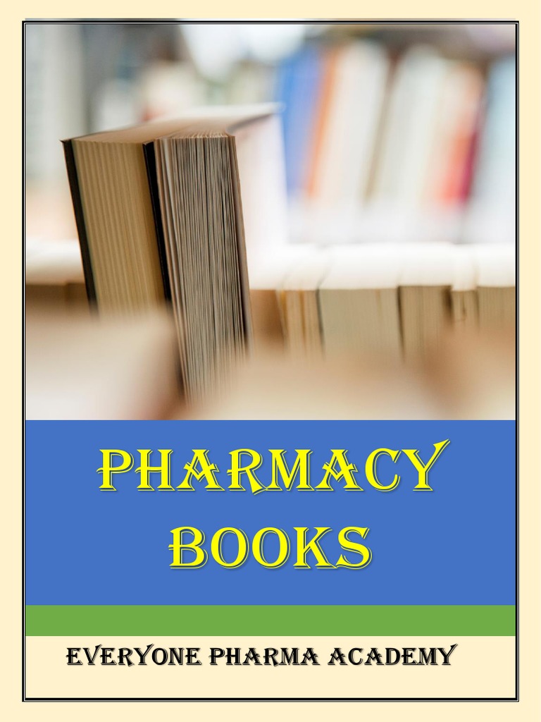 Free Pharmacy Books Download Guide | PDF | Medicinal Chemistry | Pharmacy