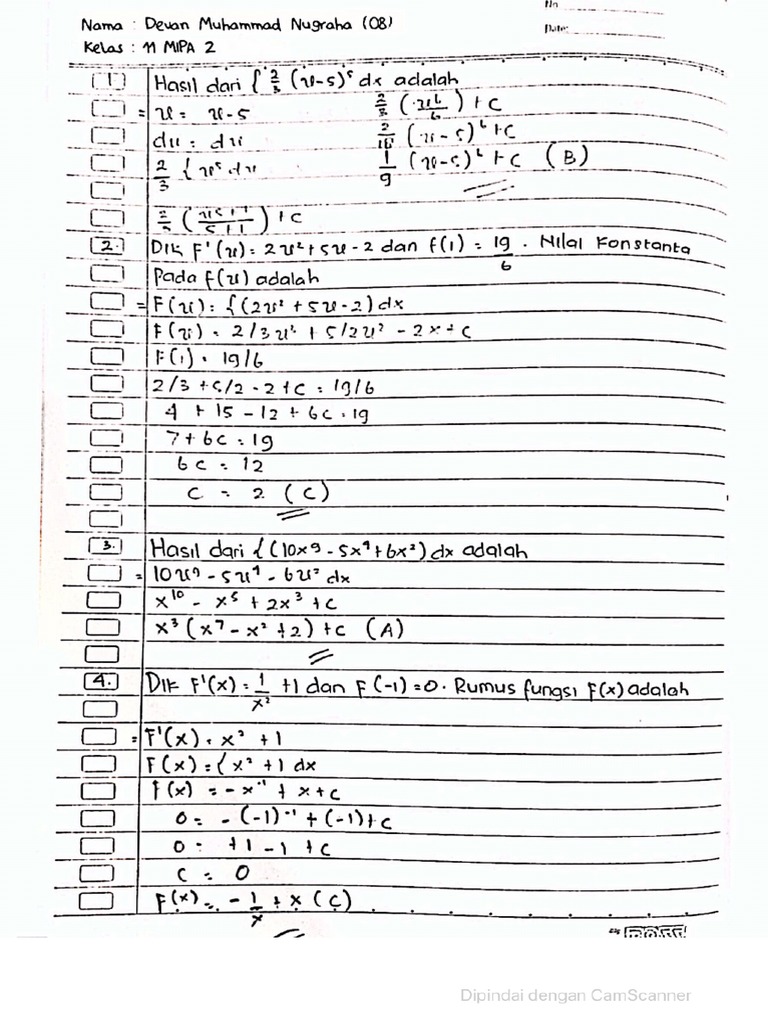 MTKW Devan Muhammad Nugraha 11 Mipa 2 | PDF