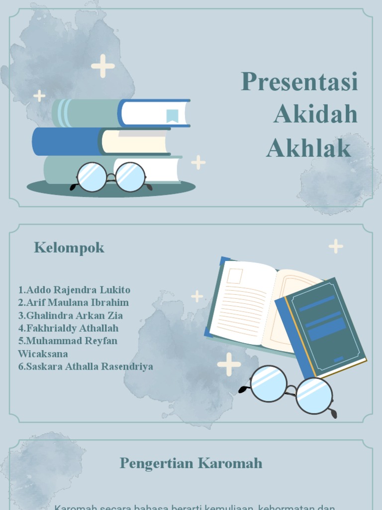 Presentasi Akidah Akhlak | PDF