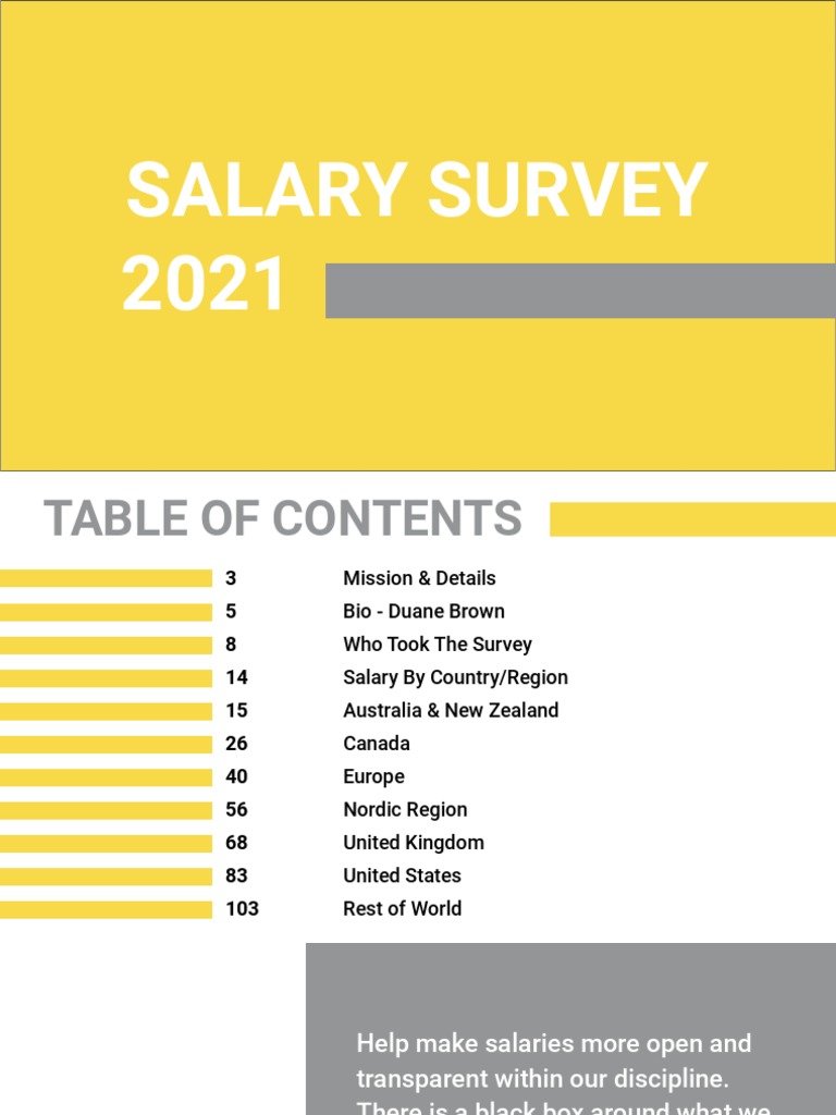 PPC Salary Survey 2021 | PDF | Salary | Freelancer