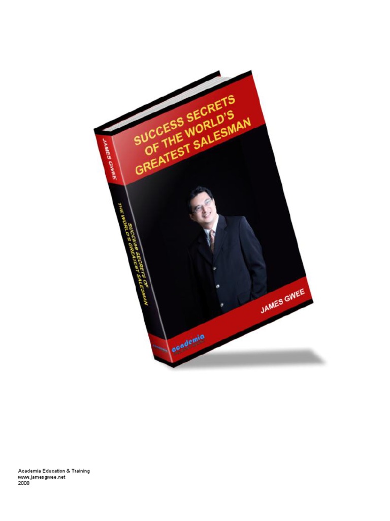Success Secret James Gwee | PDF