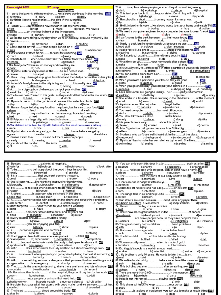 Prep 2 New Hello With Answers | PDF