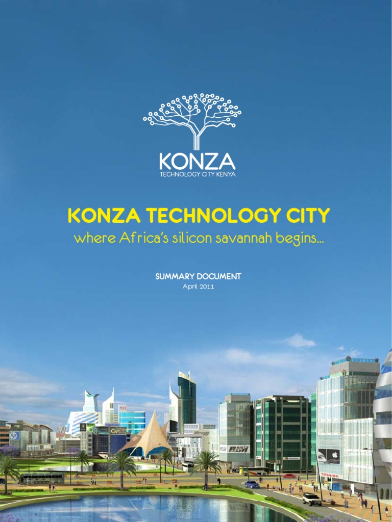 Konza Technology City Where Africa's Silicon Savannah Begins... | PDF ...