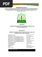 Contoh Back-Up-Data Pengawasan Bangunan | PDF