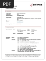 Isopropyl Alcohol (Ipa) Safety Datasheet | PDF | Toxicity | Water