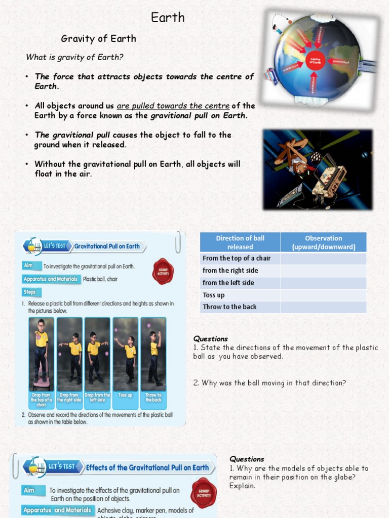 Gravitional Pull | PDF