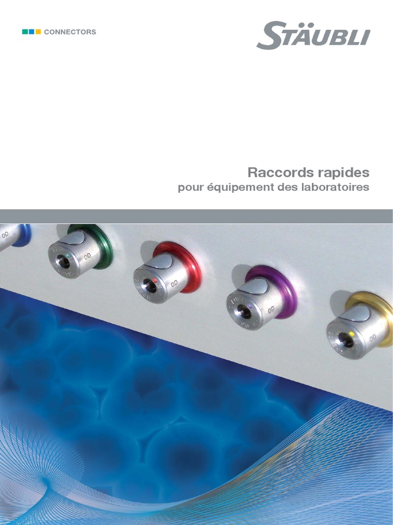 Rbe Laboratory Equipment Couplings Staubli FR | PDF | Technologie et ...