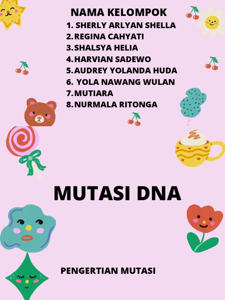 Mutasi Dna New | PDF