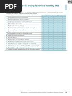 Test SIAS Escala de Ansiedad en La Interacción Social | PDF | Trastorno ...