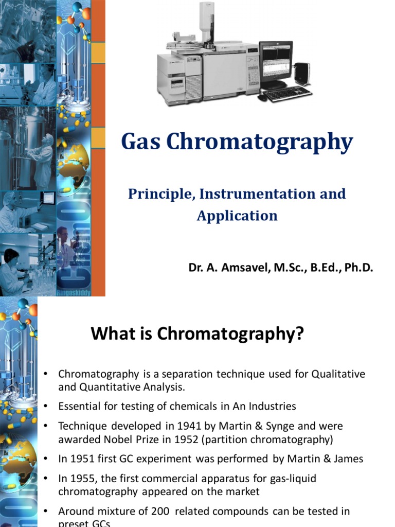 Gas Chromatography Principles and Applications | PDF | Gas ...