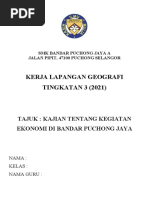 Borang Soal Selidik Kerja Lapangan GEO T3 | PDF