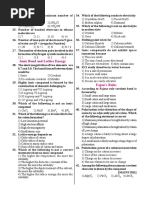 Molecular Geometry Chart (VSEPR Shapes) | PDF | Organic Chemistry ...