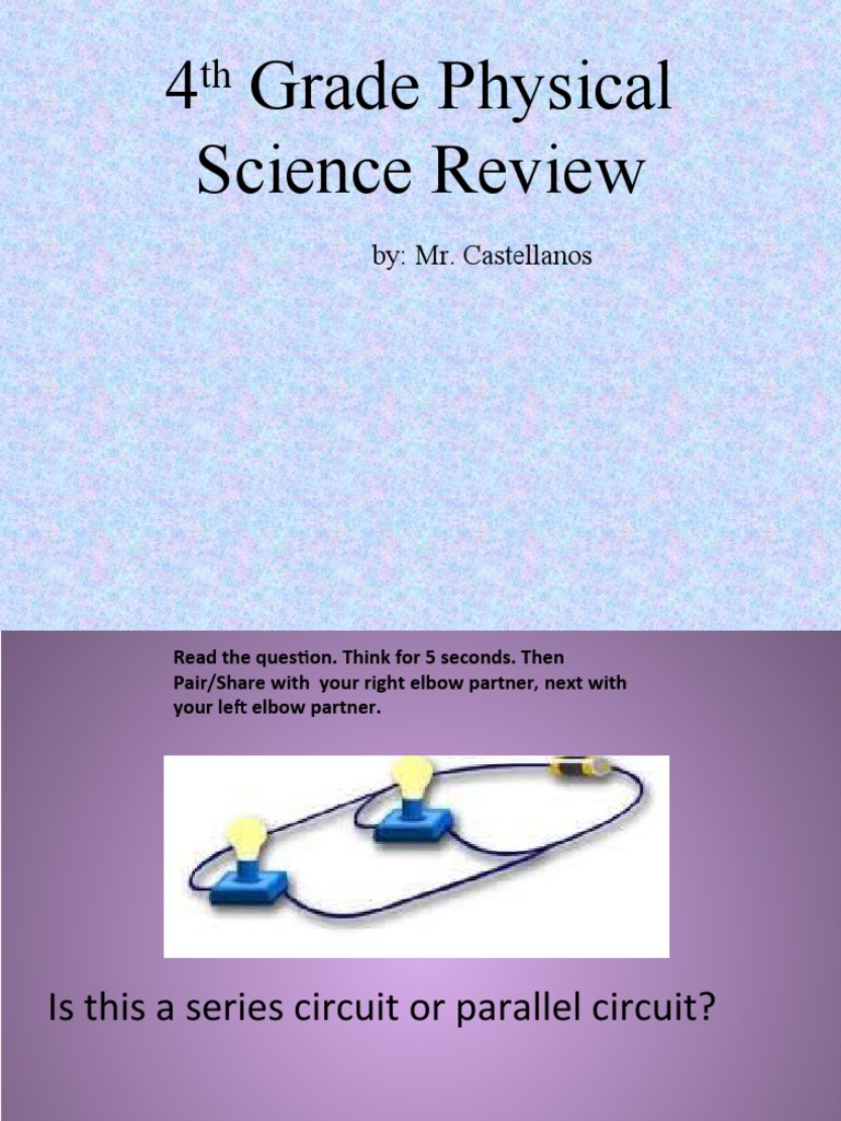 4 Grade Physical Science Review: By: Mr. Castellanos | PDF ...