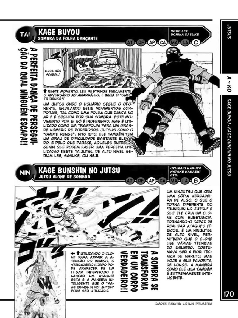 Data Book Naruto 170 | PDF