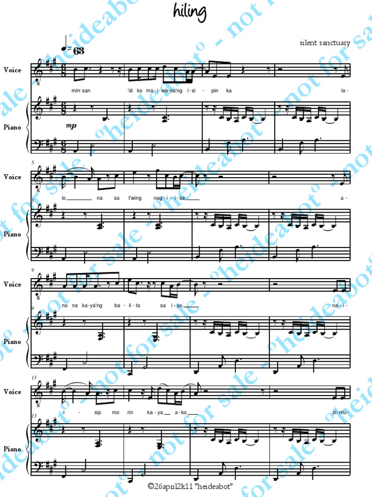 Hiling - Silent Sanctuary | PDF