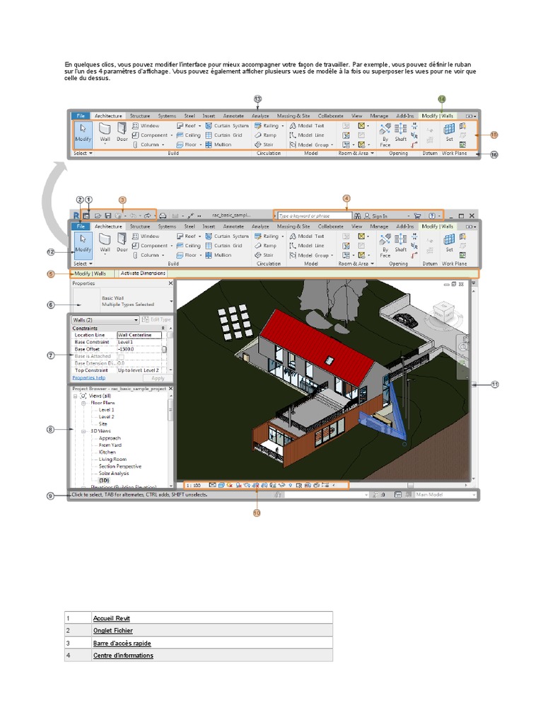 REVIT Interface | PDF | Interface graphique | DoubleClick